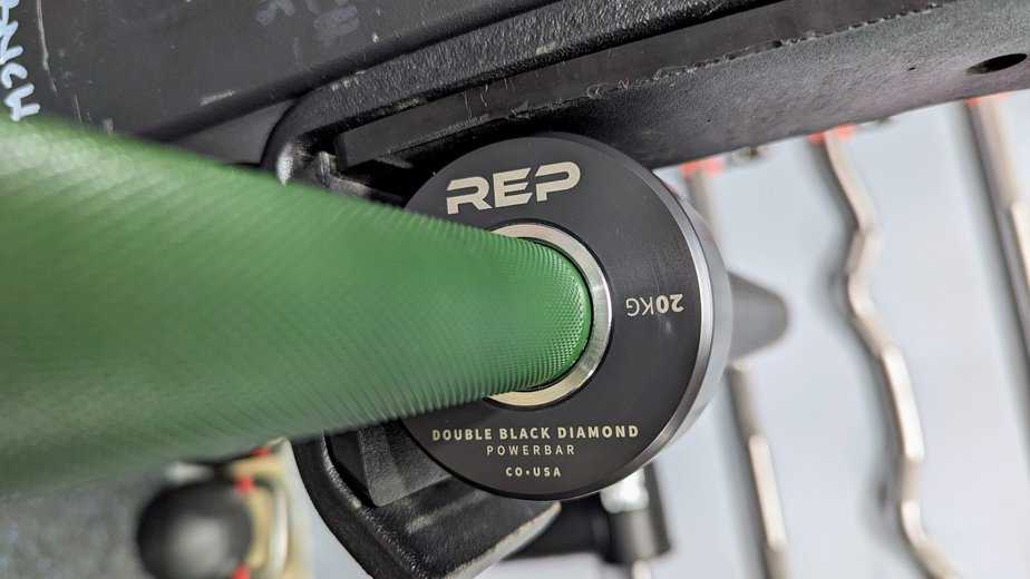 Rep Fitness Double Black Diamond Power Bar Review